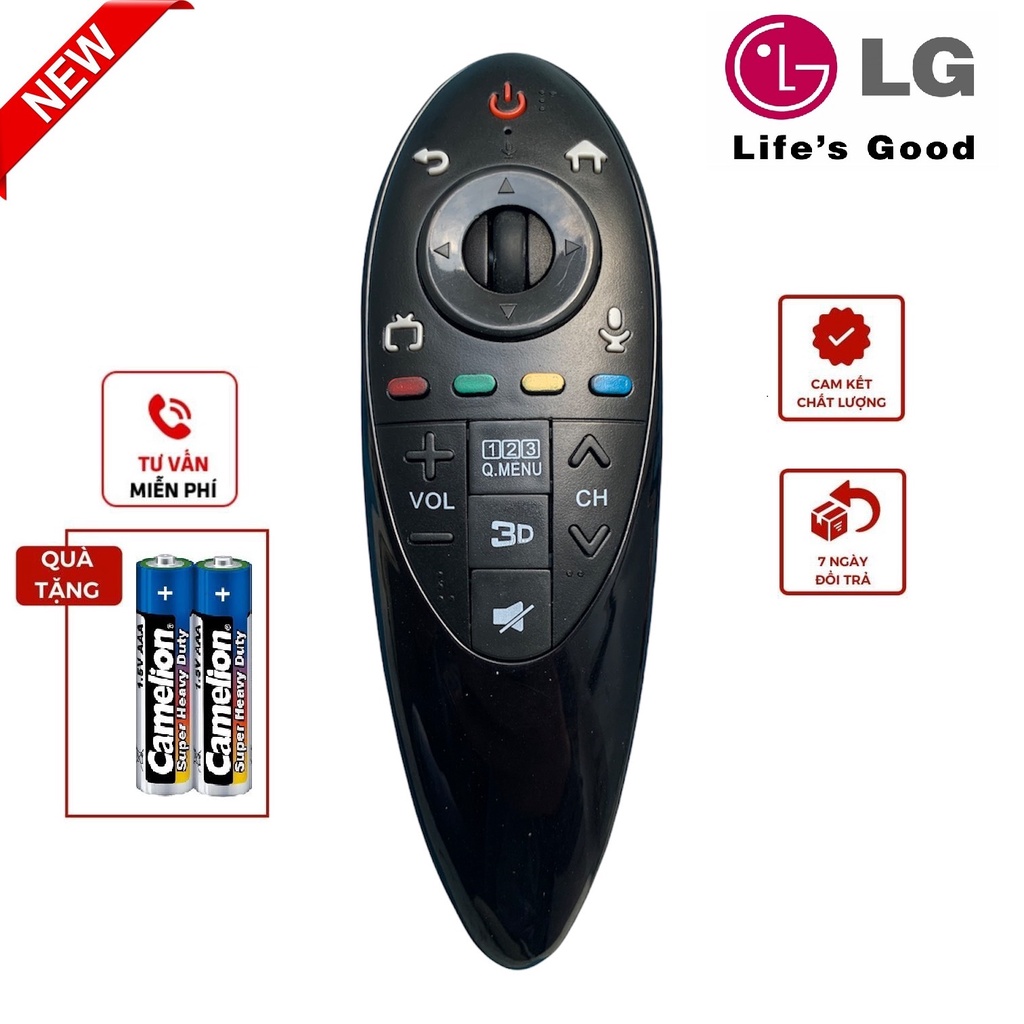Điều khiển LG 2014 - Hàng tốt [ BH đổi mới, tặng kèm pin ] Remote tivi ...