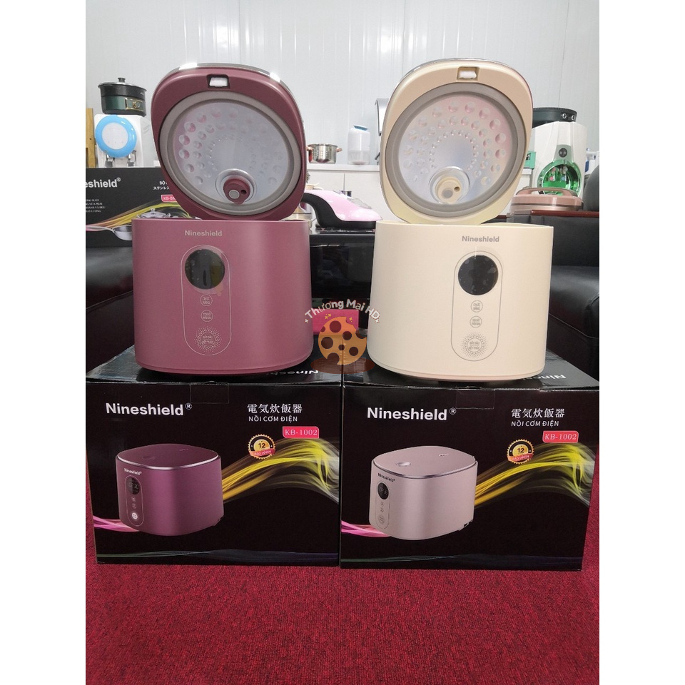 NỒI CƠM TÁCH ĐƯỜNG NINESHIELD KB-1002 MẪU MỚI 2022 | Shopee Việt Nam