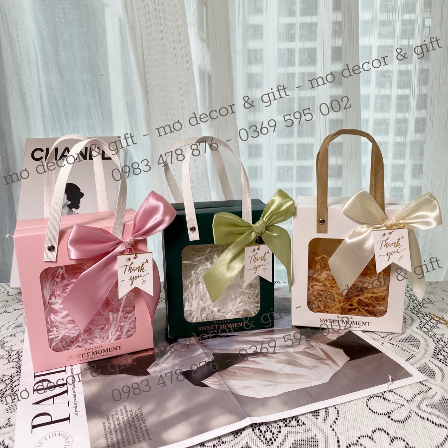 Hộp MiKa Sweet 3 Size 3 Màu Trắng-Xanh-Hồng Mẫu 2022 - Mơ Decor ...