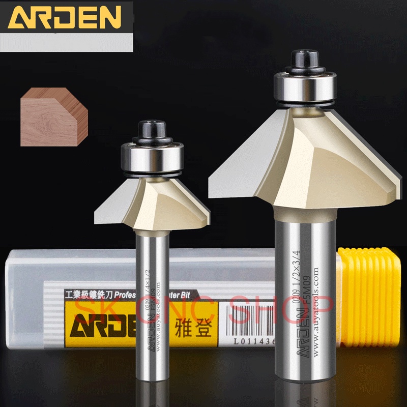 ARDEN A0209 - Mũi dao phay vát cạnh 45 độ Router - SK CNC SHOP | Shopee ...