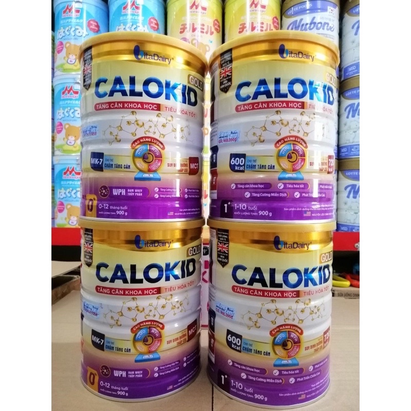 Sữa bột CALOKID Gold 0+,1+ lon 900g ( Date 2026) | Shopee Việt Nam