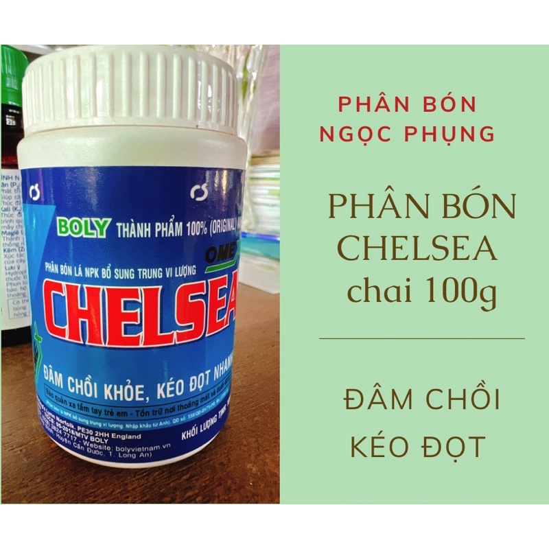 Phân bón CHELSEA chai 100g - đâm chồi kéo đọt | Shopee Việt Nam