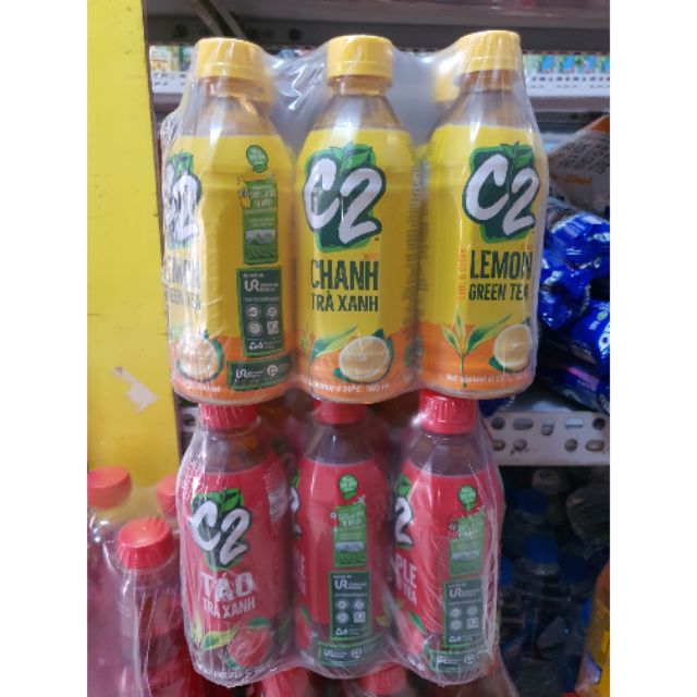 Nước C2 lốc 6 chai x 360ml | Shopee Việt Nam