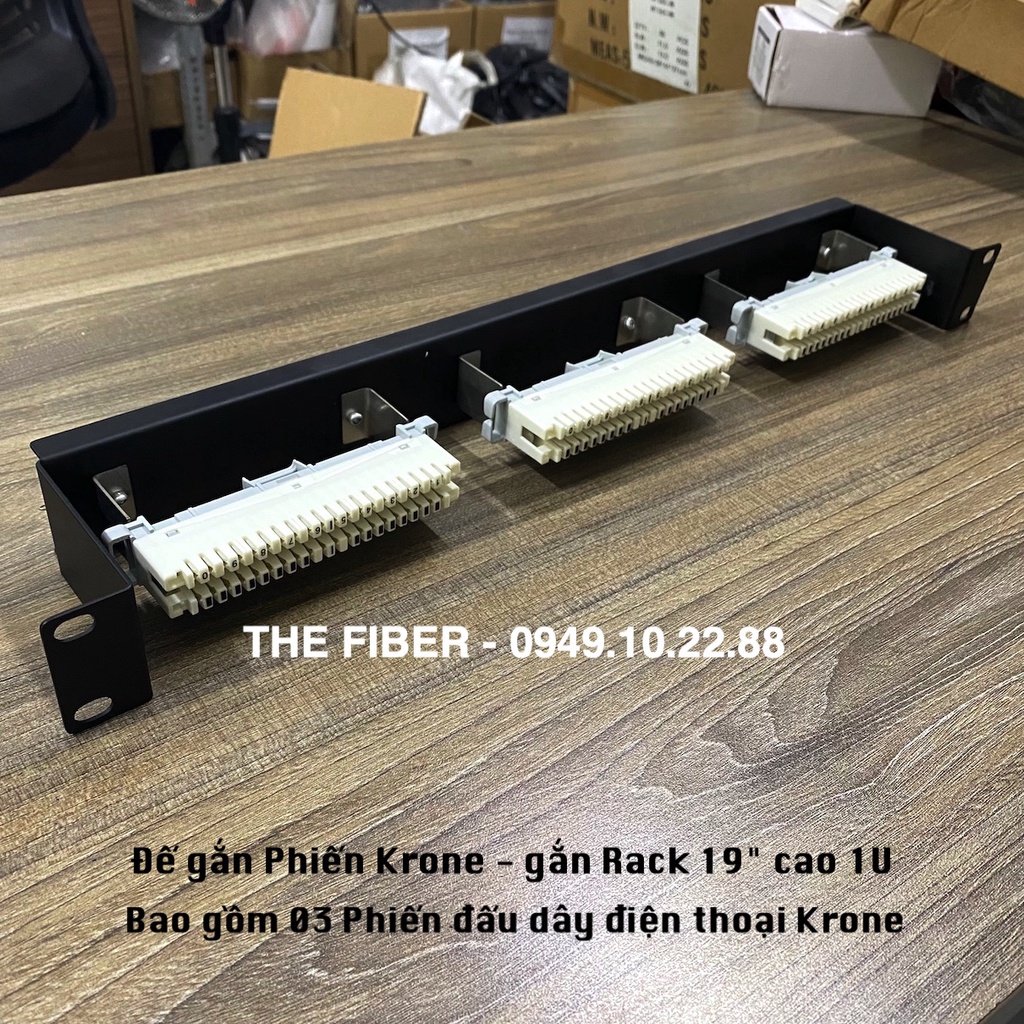 Đế gắn phiến Krone gắn Rack 19" cao 1U | Shopee Việt Nam