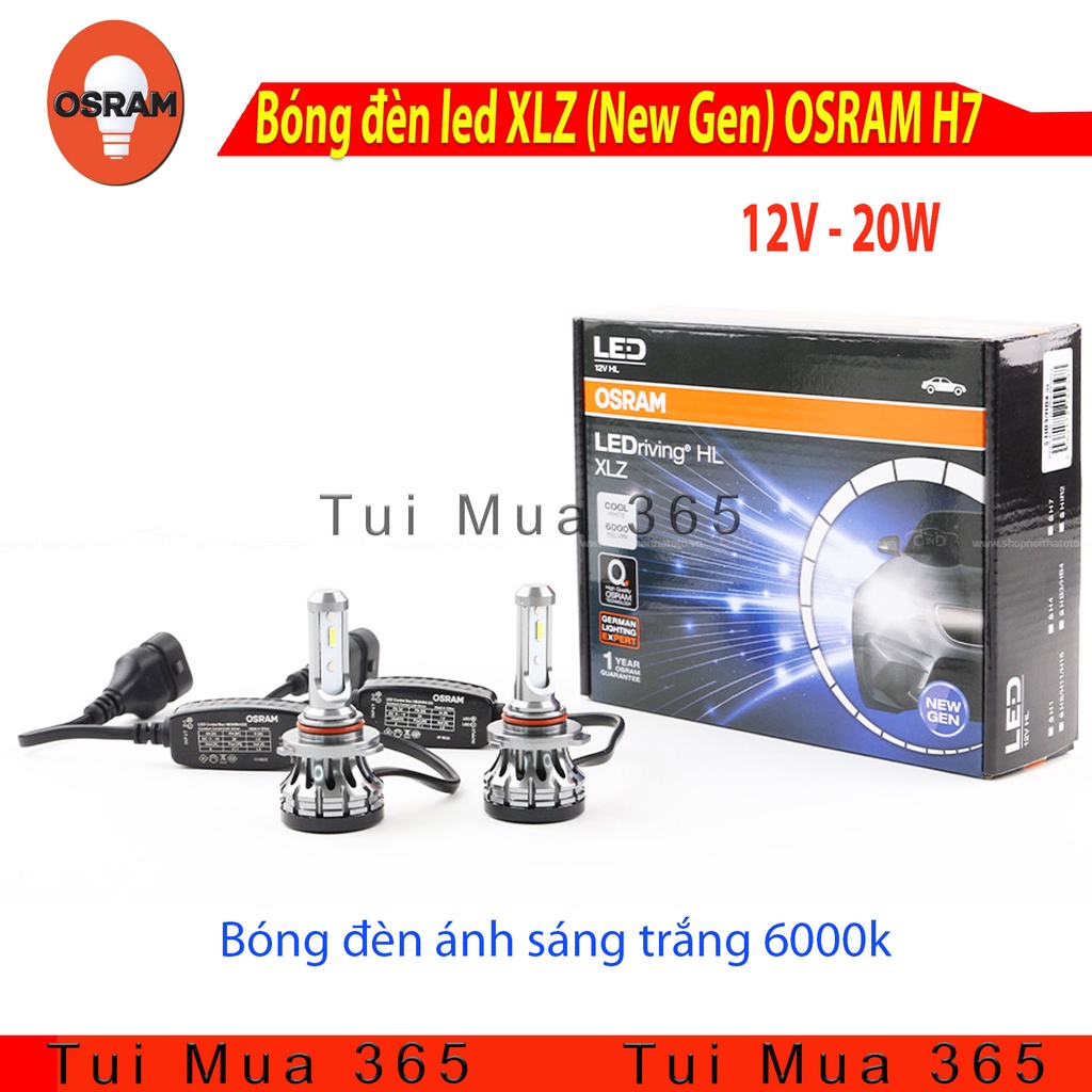 Bóng đèn OSRAM Led XLZ (New Gen) HB3 HB4 12v 20/20w B90056CW | Shopee ...