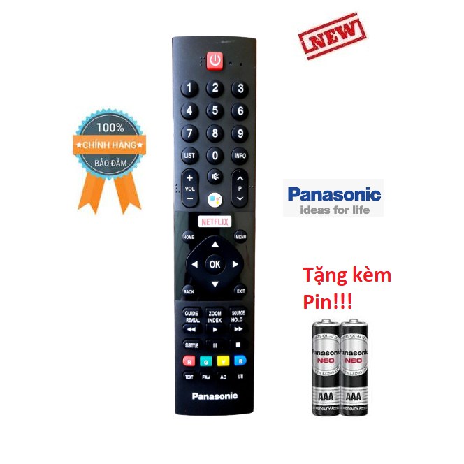 Remote Điều khiển từ xa tivi Panasonic giọng nói- Hàng chính hãng,mới ...