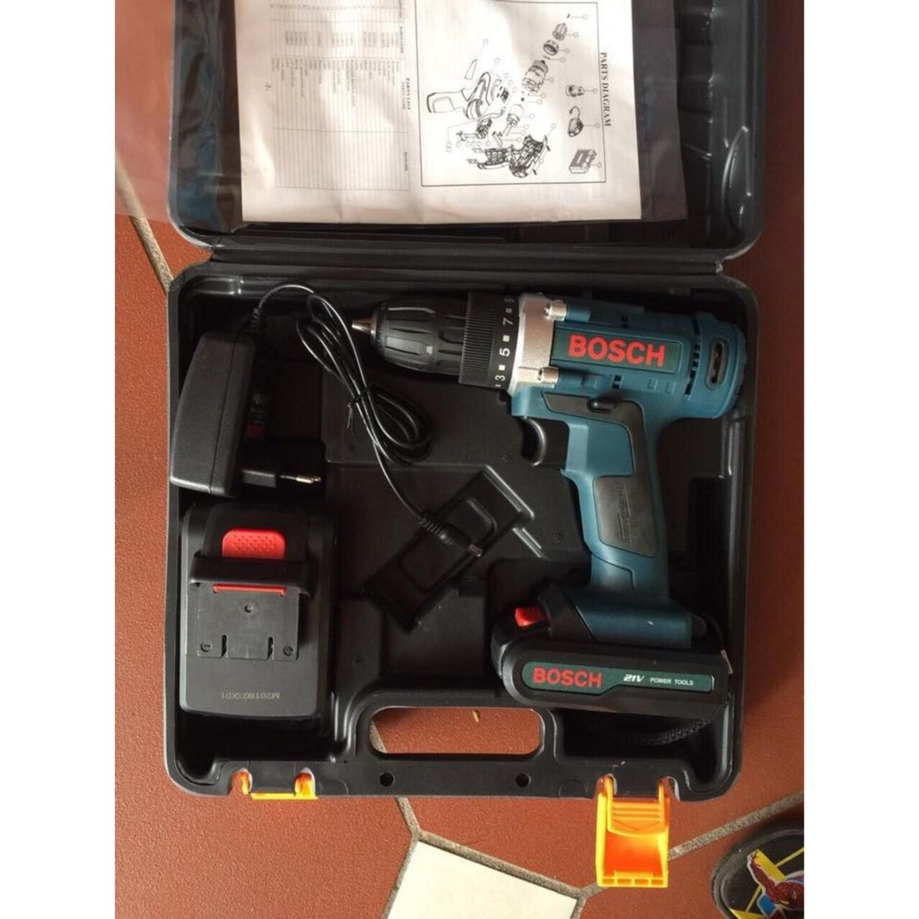 Máy khoan pin 21V-bosch | Shopee Việt Nam