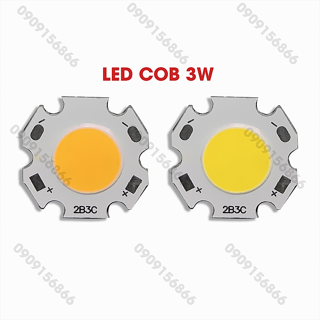 Mắt led cob 3W | Shopee Việt Nam