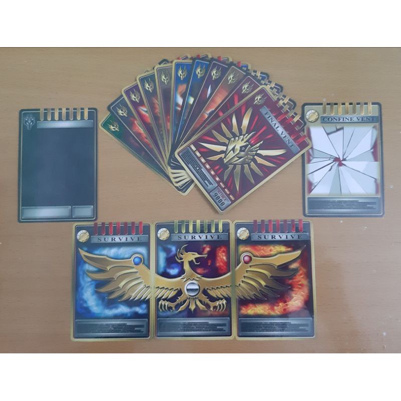 THẺ KAMENRIDER] Combo 14 thẻ Advent Card của Kamen Rider Ryuki bao gồm ...