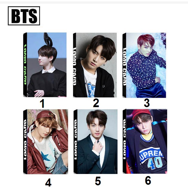 Lomo JungKook BTS 6 mẫu 30 ảnh | Shopee Việt Nam