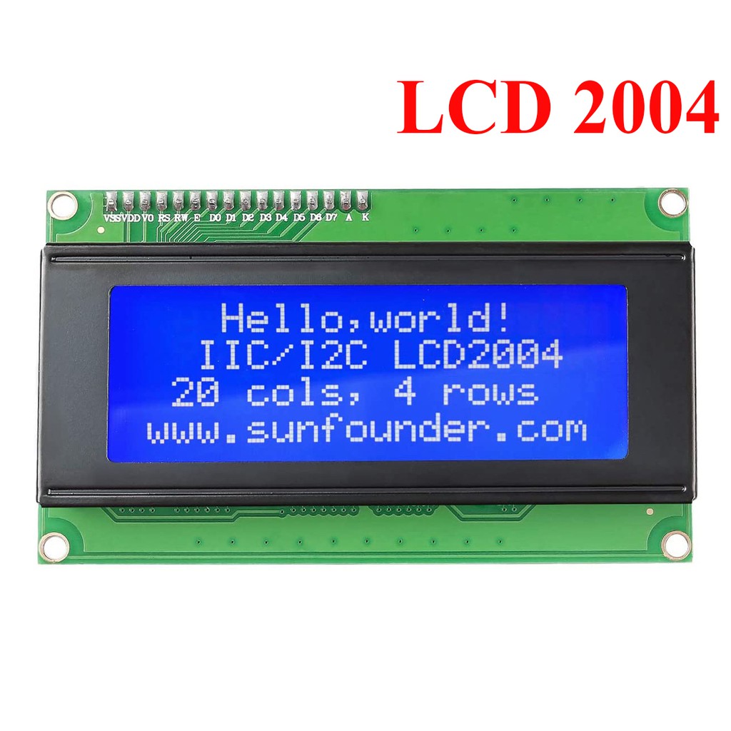 Màn hình LCD 2004 2004A Xanh Dương / Xanh Lá | Shopee Việt Nam