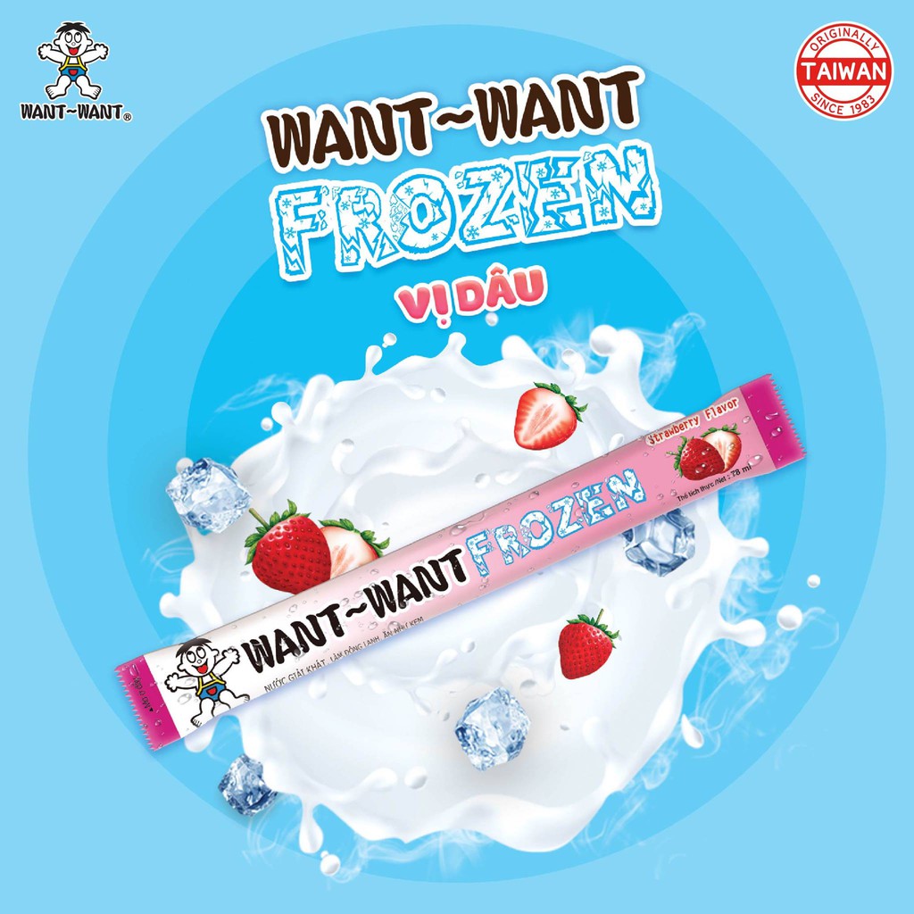 Kem đá Want Want - Bòn bon tuổi thơ | Shopee Việt Nam