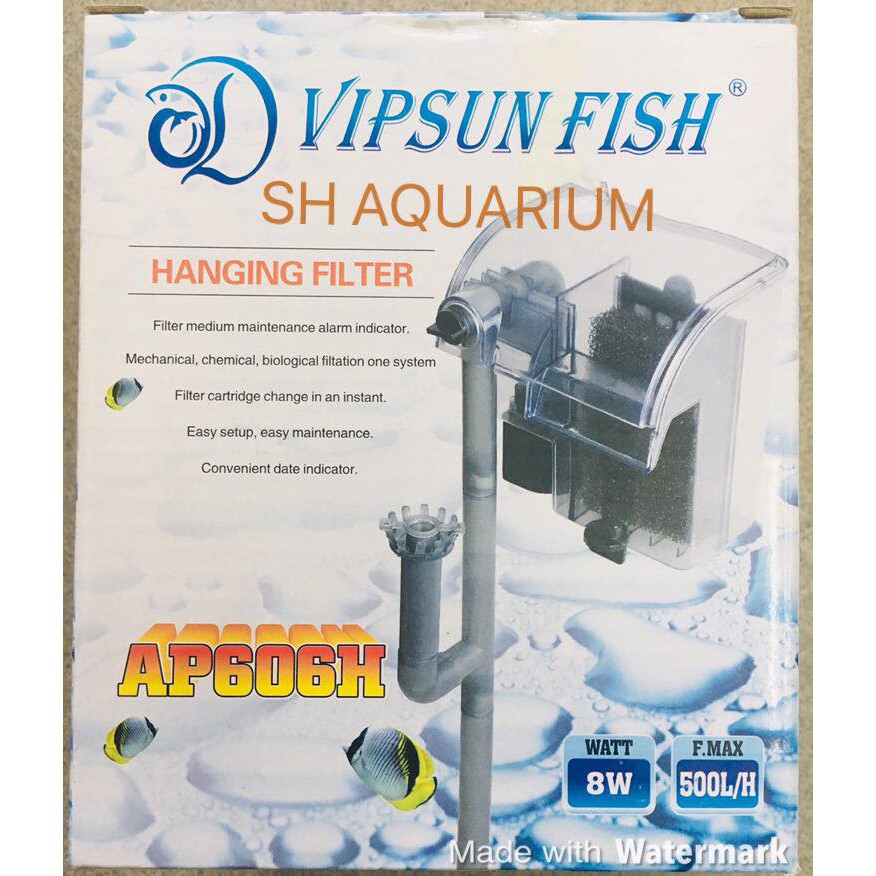 Lọc thác cho bể cá cảnh, thủy sinh Vipsun Fish AP606H | Shopee Việt Nam