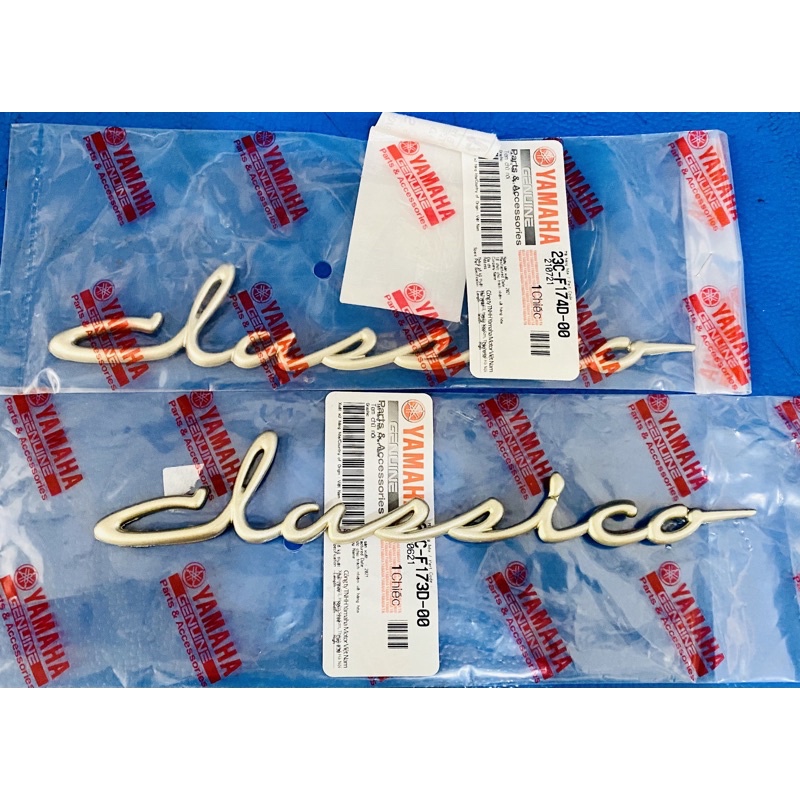 Tem Chữ Tem Sườn Yamaha Mio Classico Chính Hãng | Shopee Việt Nam