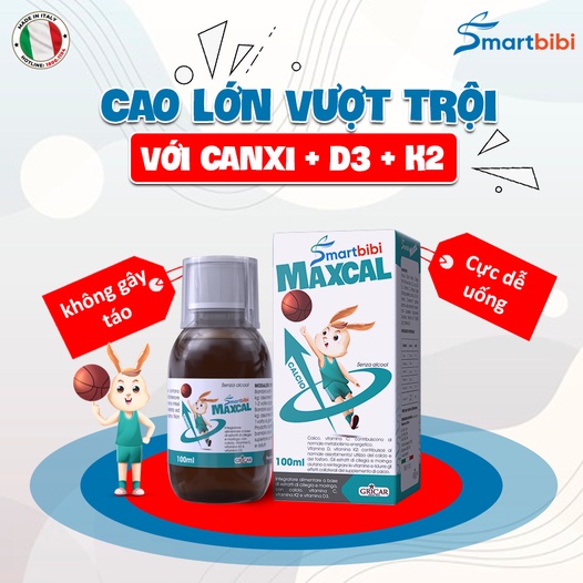 CANXI HỮU CƠ SMARTBIBI MAXCAL (100ml/lọ) | Shopee Việt Nam