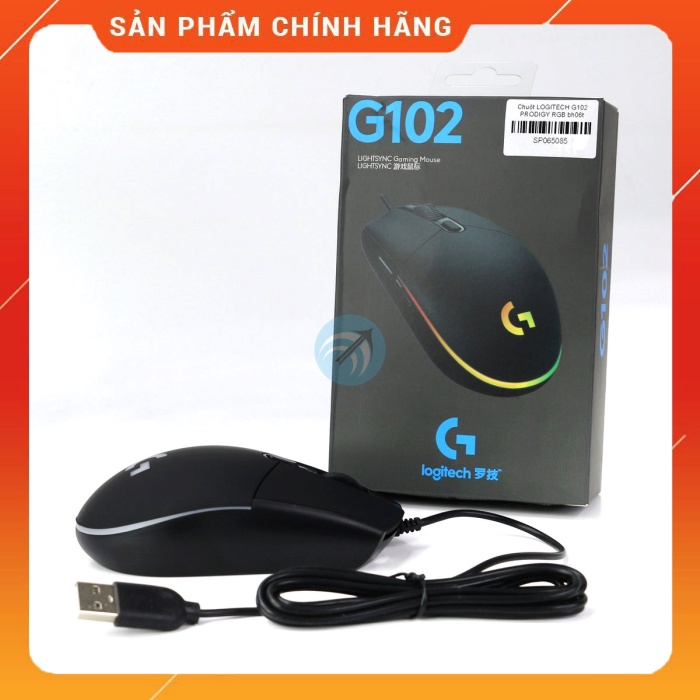 [SP065085] Chuột Máy Tính có dây logitech G102 PRODIGY RGB bh06t | Shopee Việt Nam