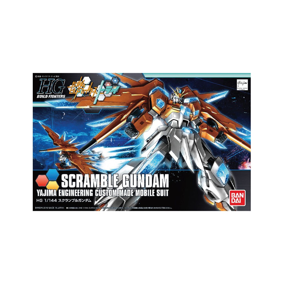 MÔ HÌNH GUNDAM HG BF 1/144 SCRAMBLE GUNDAM BUILD FIGHTER HGBF BANDAI ...
