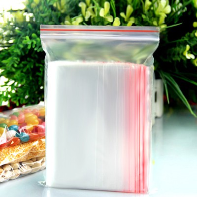 100g Túi zip đỏ - Transparent Zip Lock Bag | Shopee Việt Nam