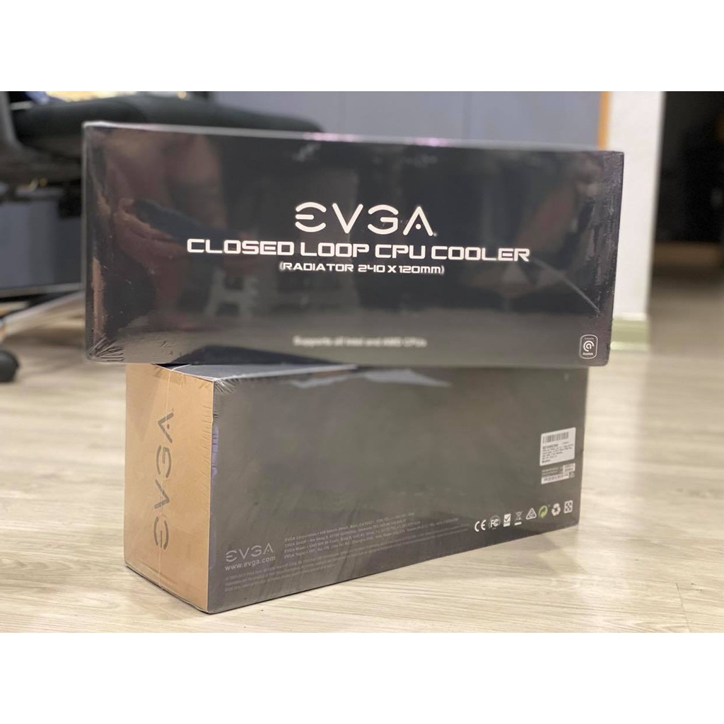 Tản nhiệt nước EVGA CLC 240 - RGB LED AIO Liquid CPU Cooler | Shopee ...