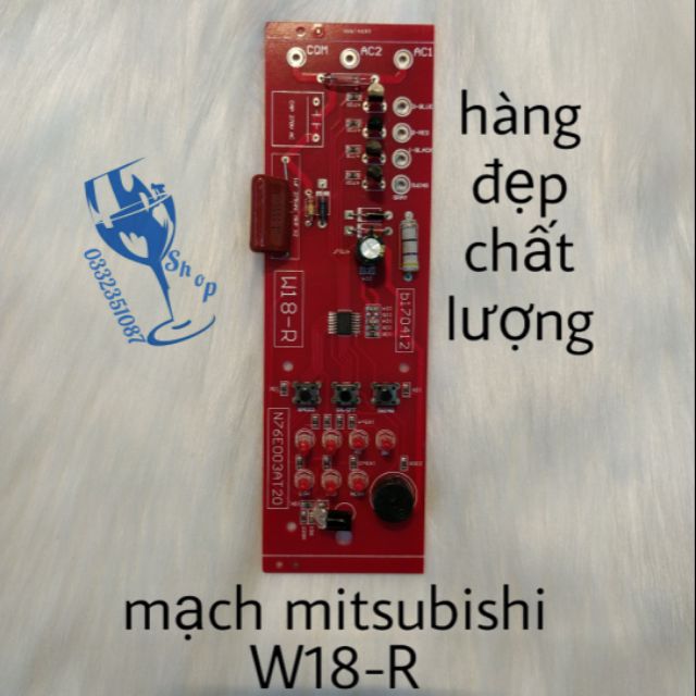 Mạch mitsubishi W18-R hàng đẹp nhận khiển zin luôn | Shopee Việt Nam
