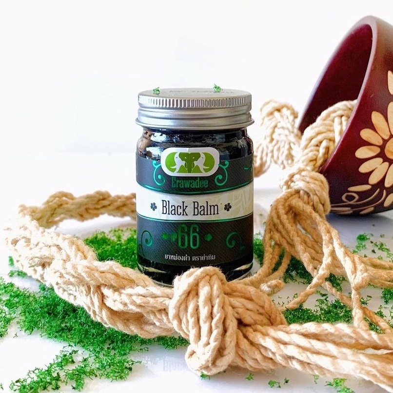 Dầu Cù Là Trầm Hương Thái Lan Erawadee Agarwood Black Balm 15g, 50g ...