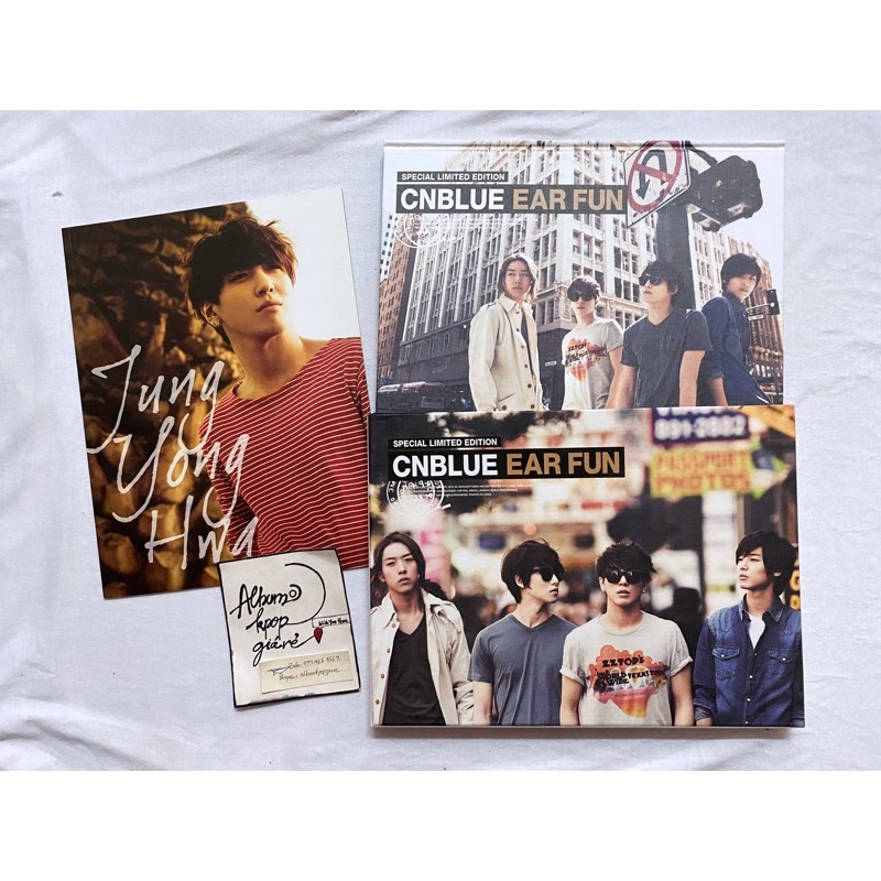 Cnblue album Special Limit Edition đã khui seal, gồm 2 CD và photobook không bao gồm photocard ...