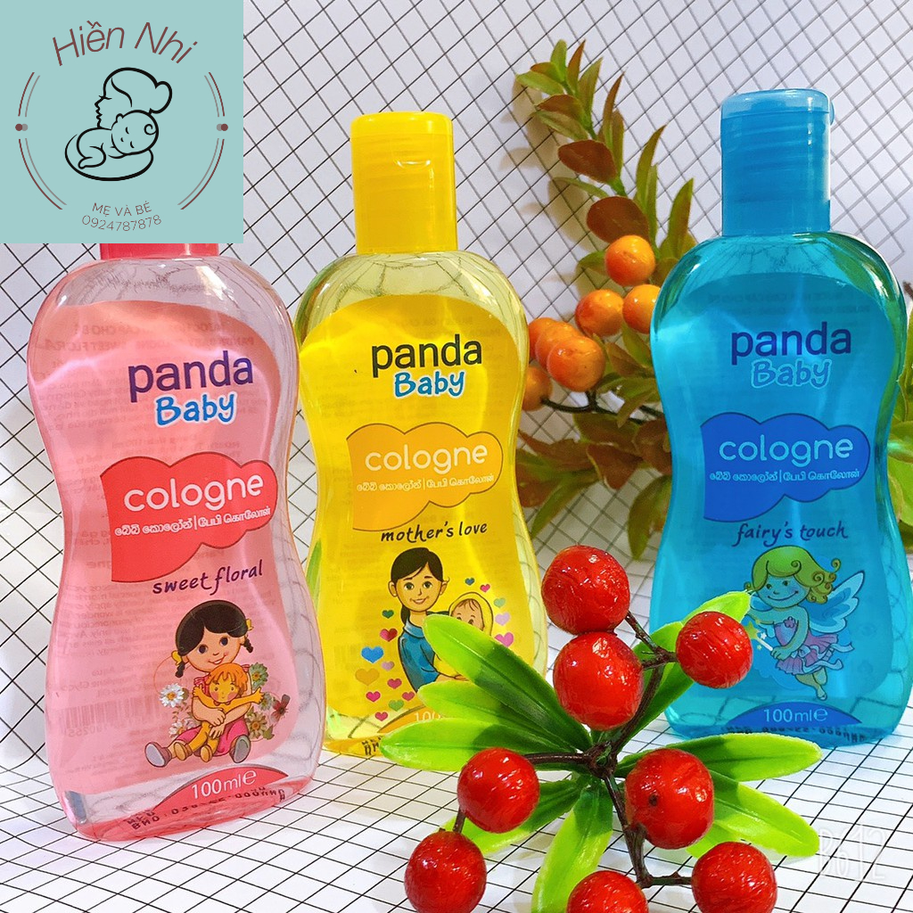 [Chính hãng] Nước hoa em bé Panda Baby Cologne 50ml, 100ml | Shopee ...