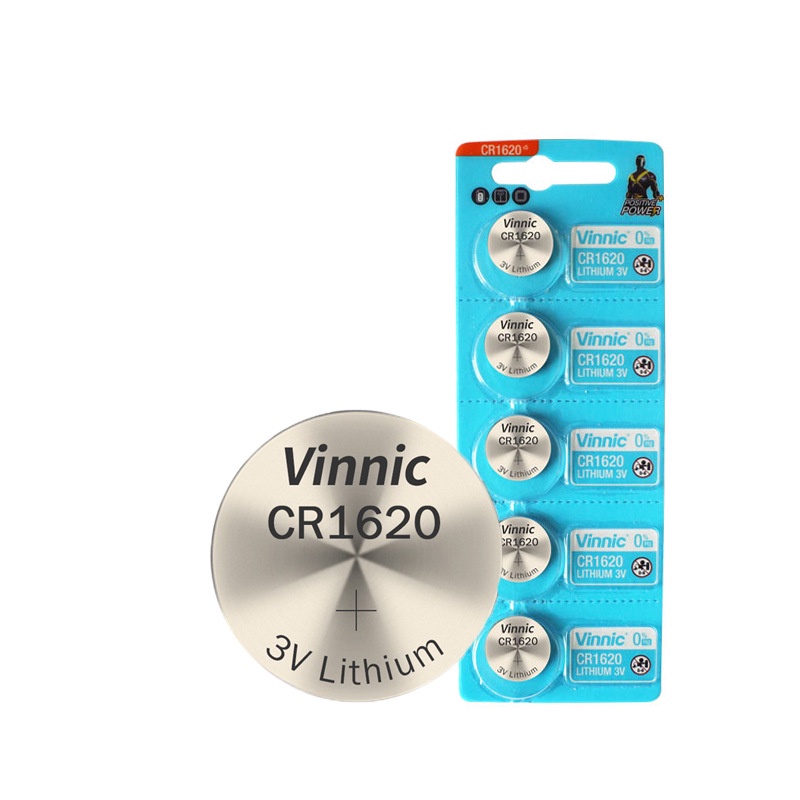 Pin Khuy Cúc Áo pin nút VINNIC CR1620 3V Lithium dùng cho đồng hồ ...