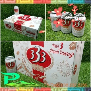 thùng 24 lon bia 333 330ml giá tốt Tháng 11, 2024 | Mua ngay | Shopee ...