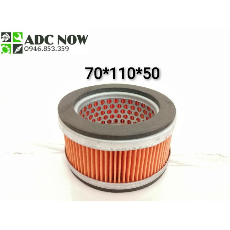 Lọc gió máy nén khí Pistons 10Hp mã 2601540410 kích thước 70*110*50 ...