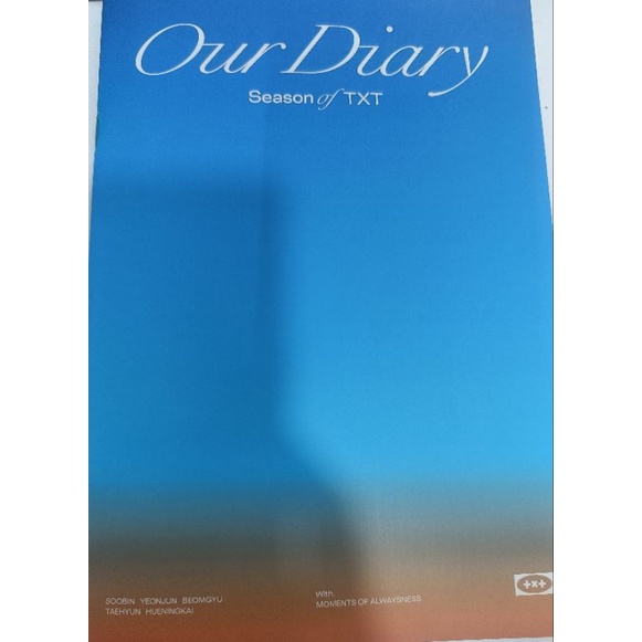 cuốn nhật ký mùa hè diary nhóm nhạc txt official chính hãng | Shopee ...