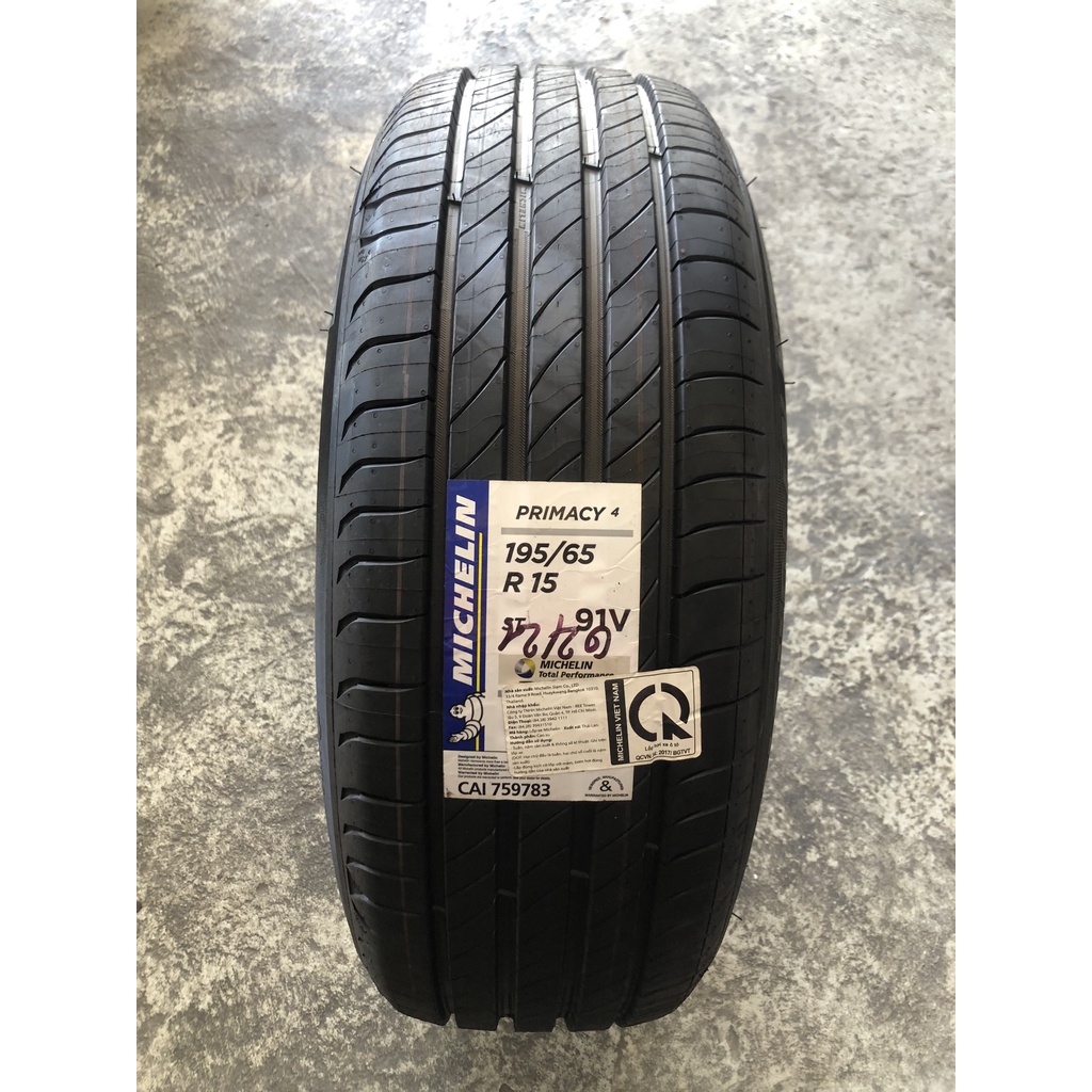 Lốp Michelin 195/65R15 Primacy 4 ( Lốp dành cho Huyndai Elantra, Honda ...