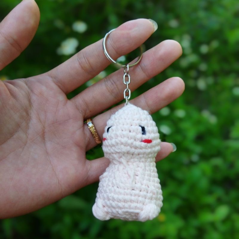 Móc khoá con ciu cute (handmade) | Shopee Việt Nam