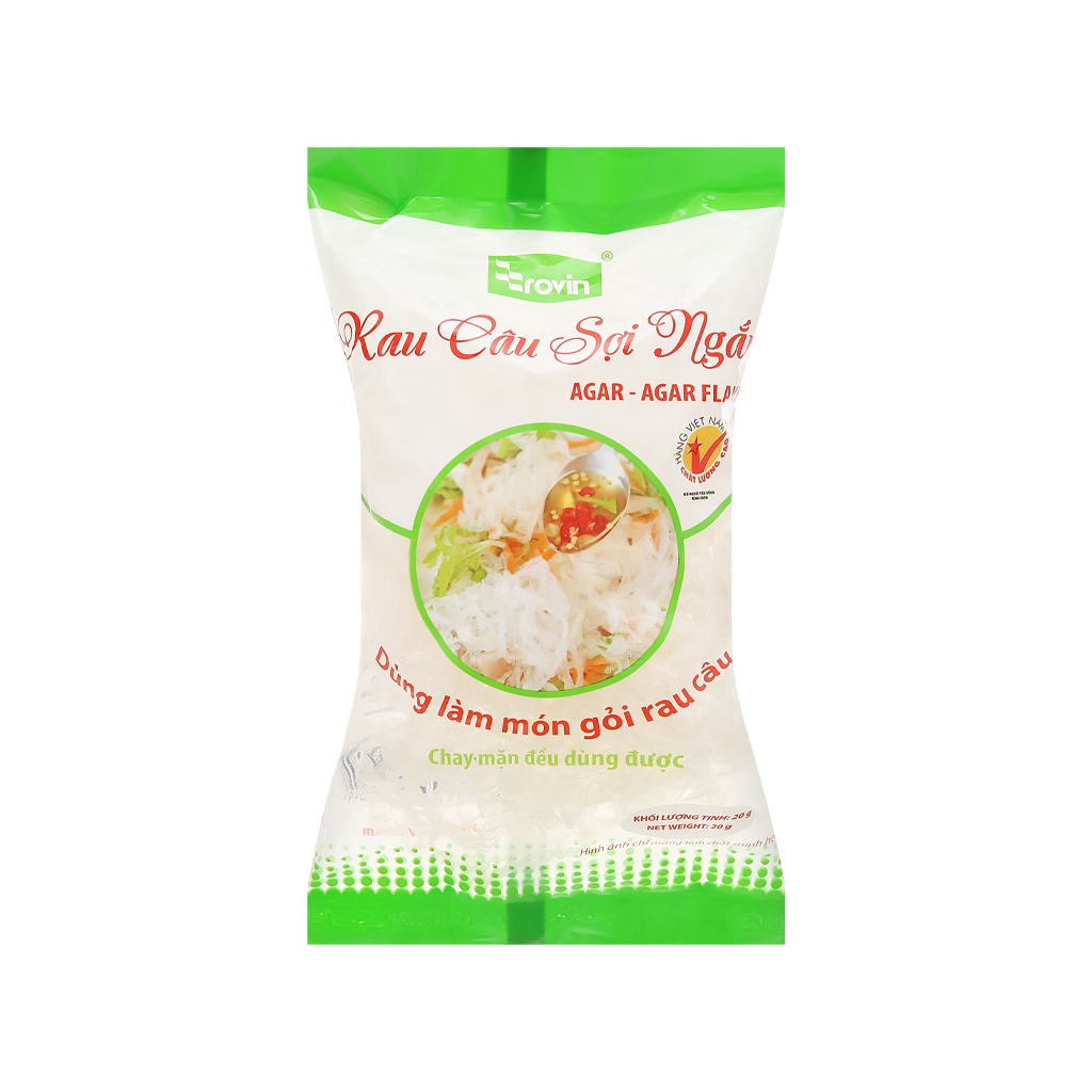 Rau câu sợi ngắn Agar Rovin - gói 20g | Shopee Việt Nam