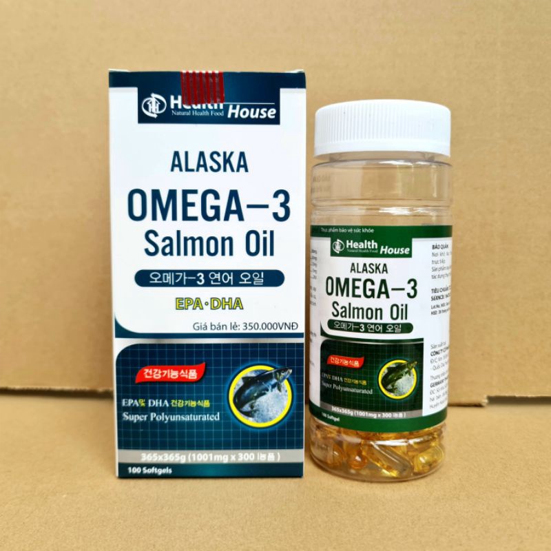 Alaska Omega 3 giúp tăng cường thị lực, giảm nguy cơ mắc bệnh tim mạch ...