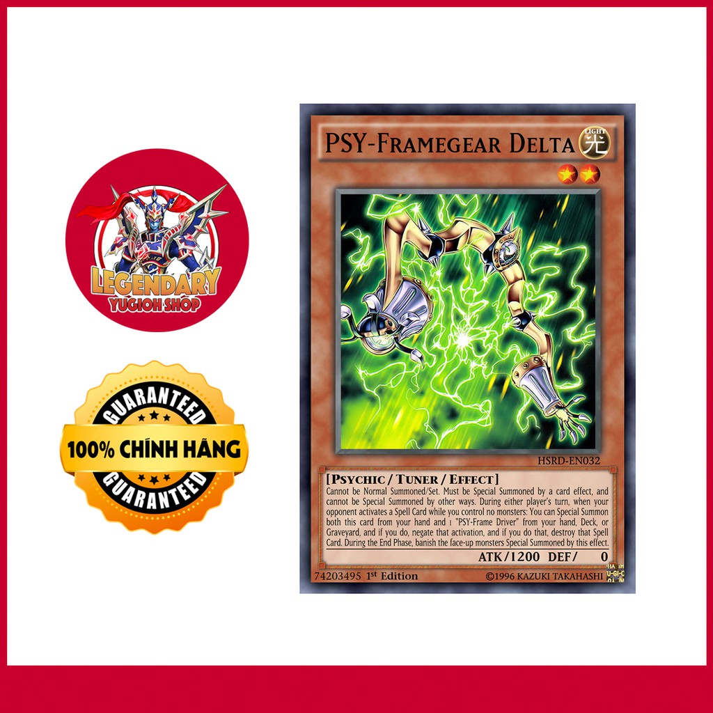[JP][Thẻ Bài Yugioh Chính Hãng] PSY-Framegear Delta | Shopee Việt Nam