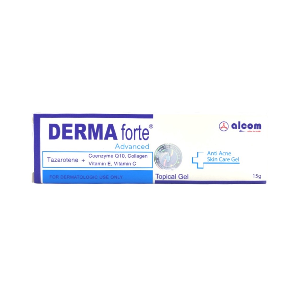 [DERMA] Gel giảm mụn, ngừa thâm sẹo, dưỡng trắng mịn da Gamma Derma Forte Gel 15g | Shopee Việt Nam