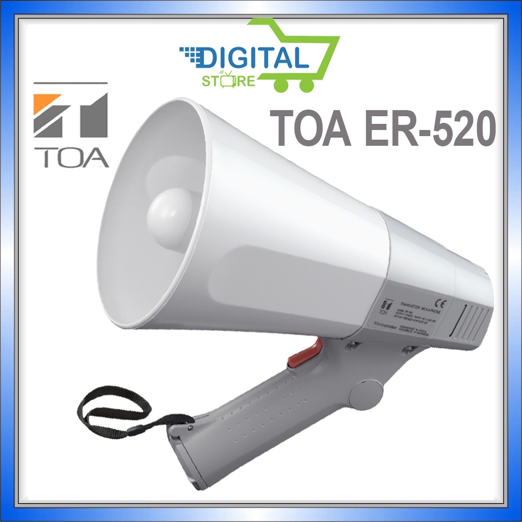 Loa phát thanh cầm tay TOA ER-520, phóng thanh, thông báo công cộng [ Hàng Chính hãng ] | Shopee ...