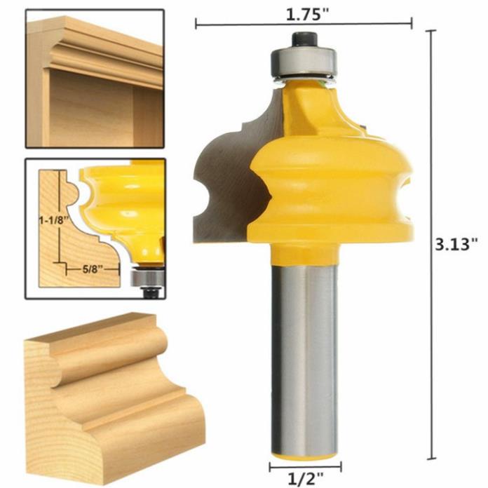 Mũi soi phào chỉ gỗ | Mũi phay chỉ nổi nóc tủ | Shopee Việt Nam