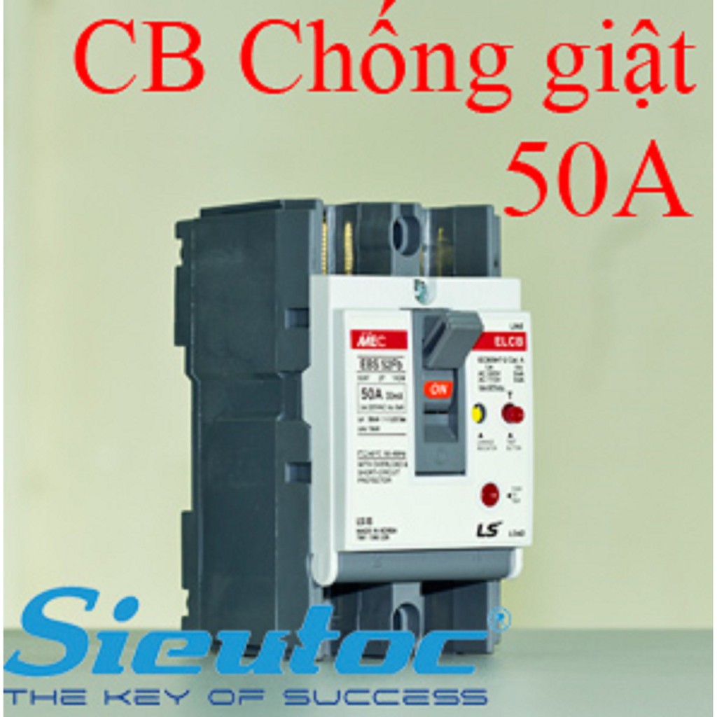 CB chống giật LS ESB-52FB - ELCB 50A | Shopee Việt Nam
