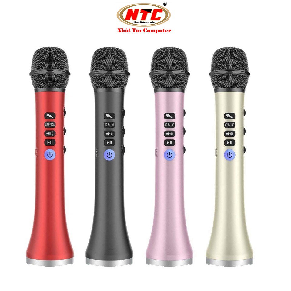 Micro Karaoke Bluetooth cao cấp thế hệ mới L-698 âm thanh tuyệt vời ...