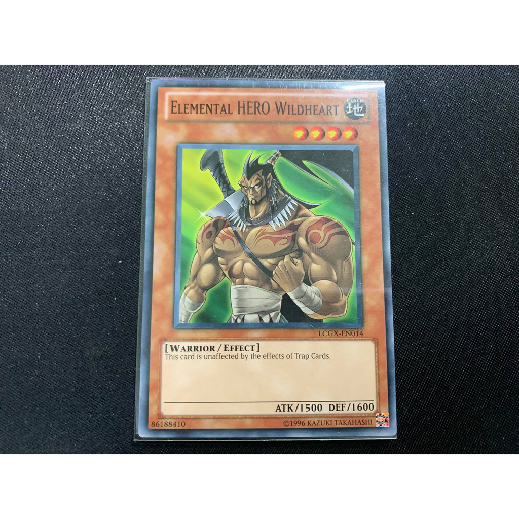 Thẻ Bài Yugioh Chính Hãng Elemental Hero Wildheart - LCGX-EN014 ...