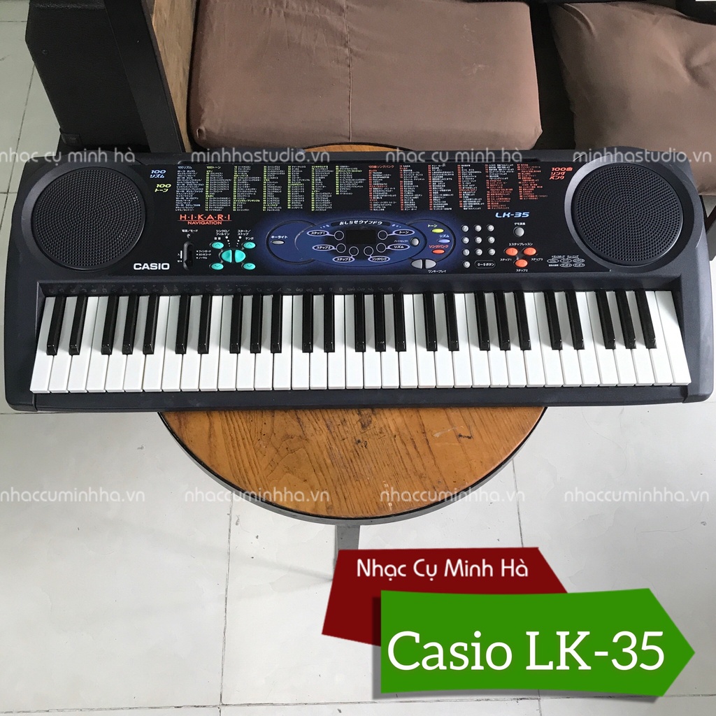 Đàn Organ Casio LK-35 Nhật, chạy hoàn hào, 61 phím led phát sáng | Shopee Việt Nam