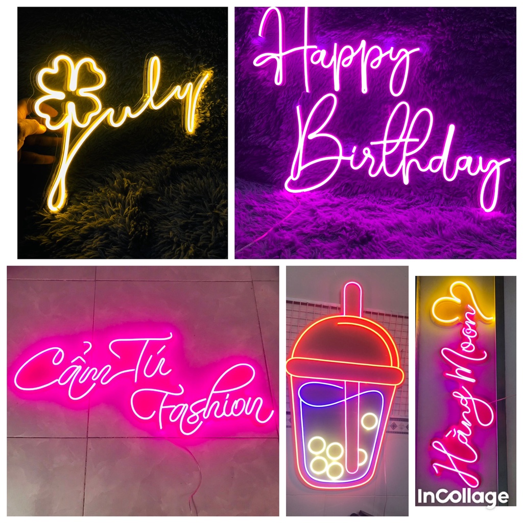 LED NEON THEO TÊN - THIẾT KẾ THEO YÊU CẦU | Shopee Việt Nam