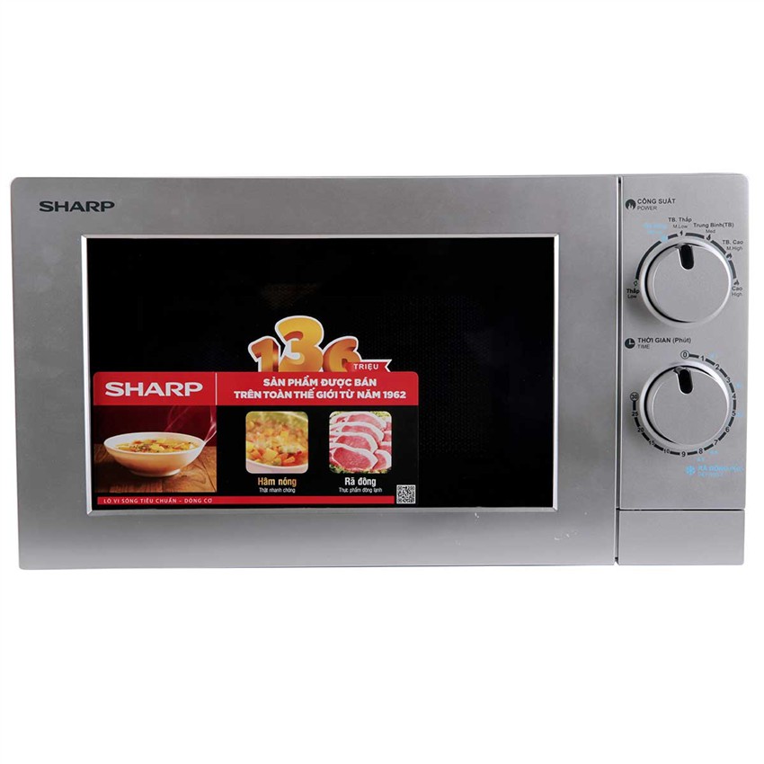 Lò Vi Sóng SHARP R-207VN-SL | Shopee Việt Nam