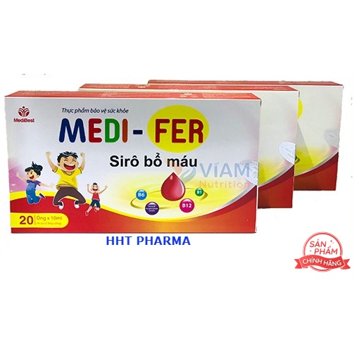 MEDI FER - SIRO BỔ MÁU - BỔ SUNG SẮT CHO PHỤ NỮ CÓ THAI và trẻ nhỏ ...
