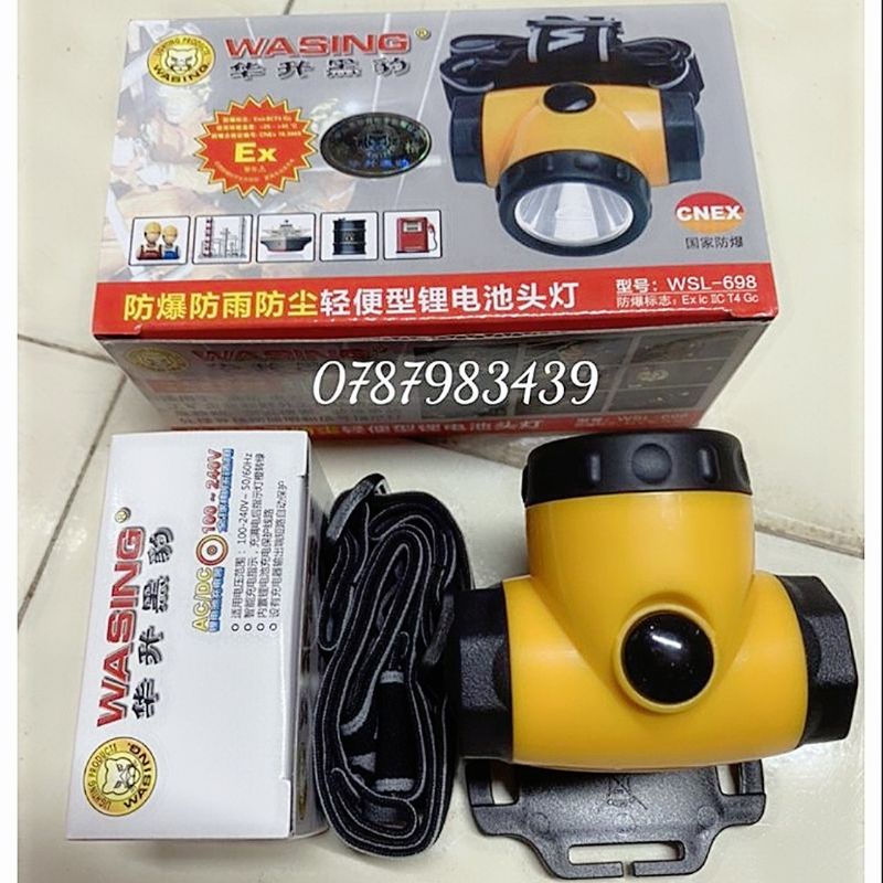 Đèn Pin Đội Đầu Chống Cháy Nổ WASING WSL-698 | Shopee Việt Nam