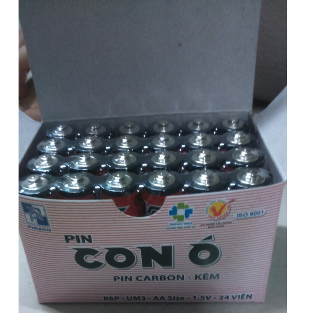 [Sale] Pin con ó AA ( hộp 24 viên ) | Shopee Việt Nam