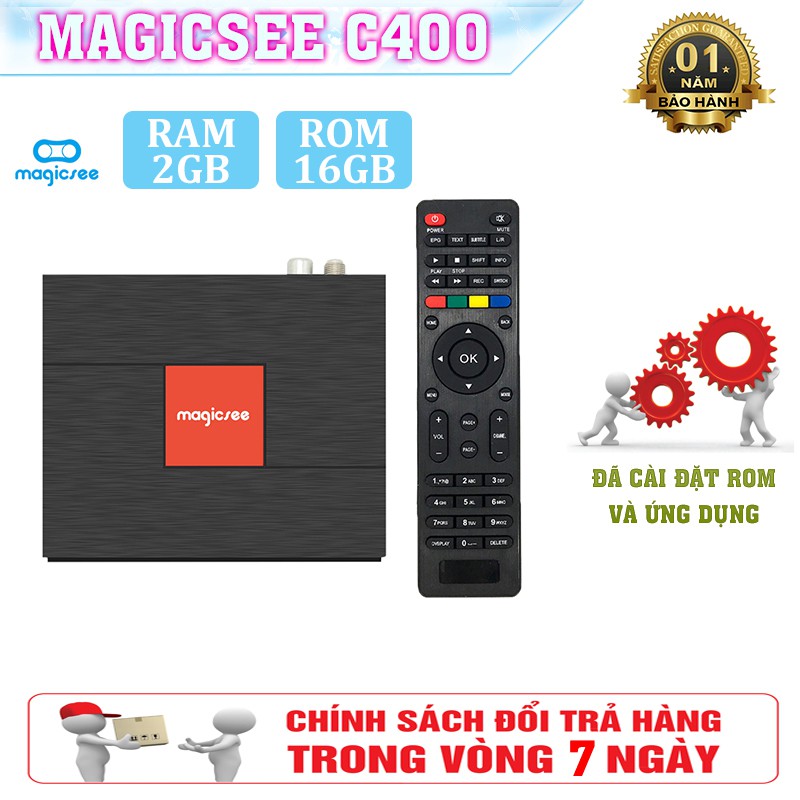 Android Tivi Box Magicsee C400 Ram2GB Rom 16GB– Trải Nghiệm Sống Động ...