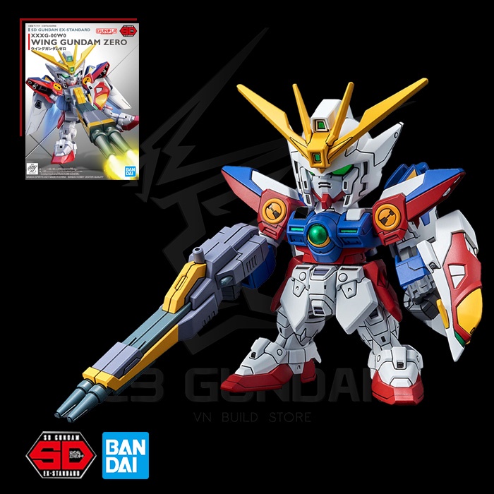 [BANDAI] MÔ HÌNH ĐỒ CHƠI LẮP RÁP GUNDAM SD EX-STANDARD 018 WING GUNDAM ...